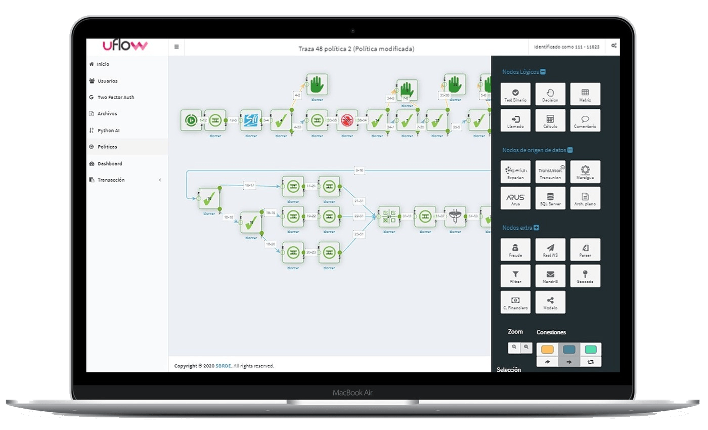 Servicio Motor de Decisiones - uFlow - Decision Engine